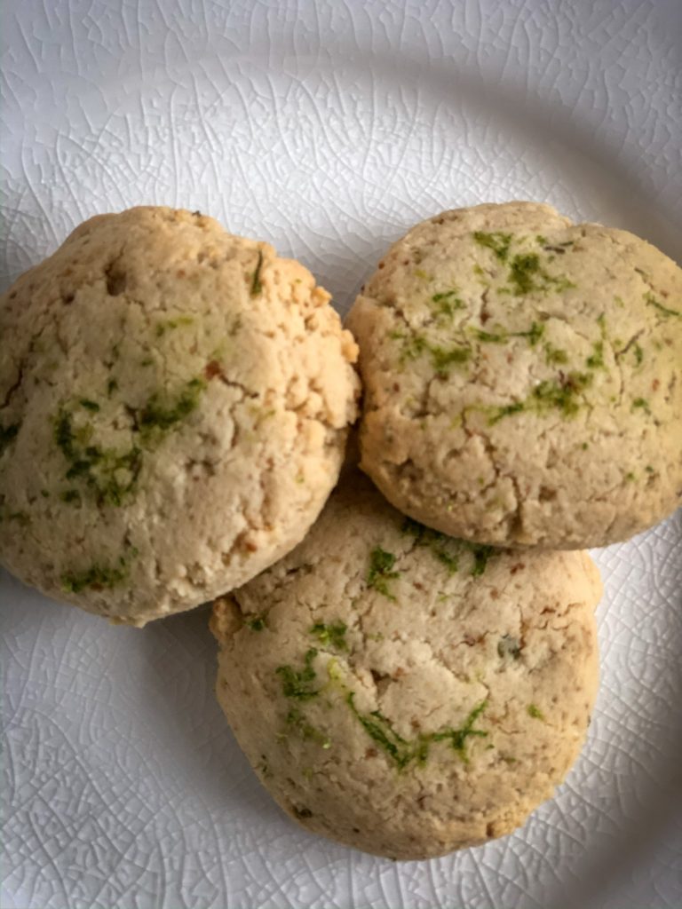 Lime Shortbread Cookies - Junk food kids